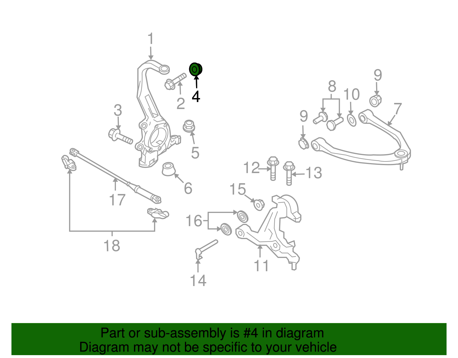 2009-2025 Nissan Knuckle Nut 40262-EG000 | Team Nissan Inc.