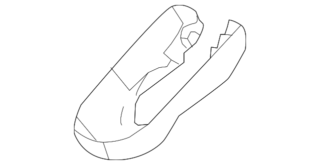84878078 - Black Windshield Multifunction Sensor Mount Bracket Cover ...