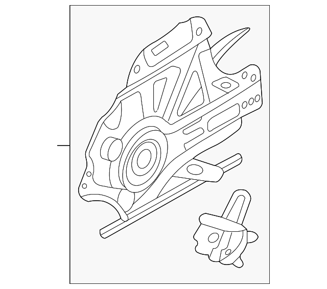 82401-4D010 - Regulator Assembly 2006-2011 Kia Sedona | Kia.Parts Store