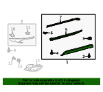 2020-2021 Lexus Lower Cover 52108-0E180 | Lexus Of West Kendall Parts