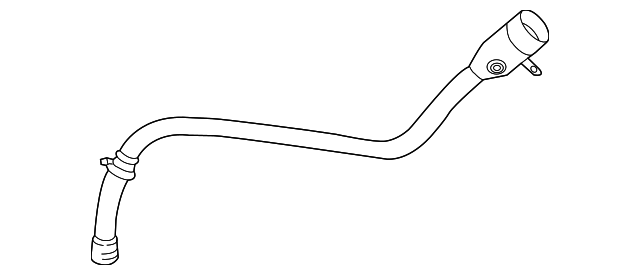 2017-2020 Jeep Compass Fuel Filler Neck 57008257AA | TascaParts.com