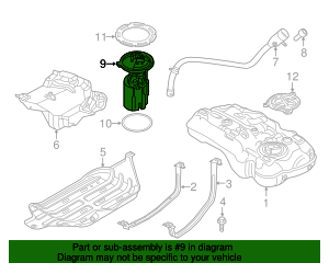 Electric Fuel Pump 68368228AB | TascaParts.com