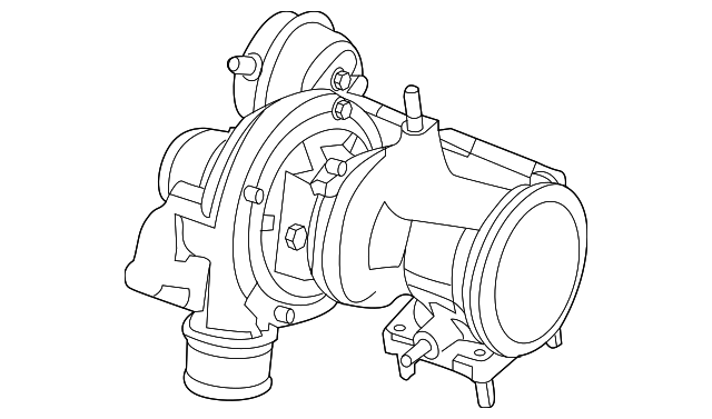 2012-2015 Mopar Turbocharger RL892938AF | TascaParts.com