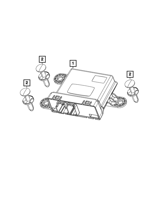 2023-2025 Jeep Compass Gateway Module 68570158AA | Mopar eStore