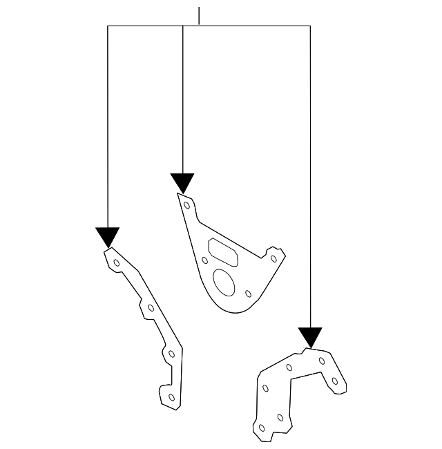 11147566411 - 2008-2019 BMW Front Cover Gasket (11-14-7-566-411) | BMW ...