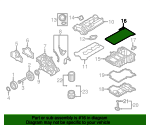 11137566644 - 2008-2019 BMW Engine Oil Pan Gasket (11-13-7-566-644 ...