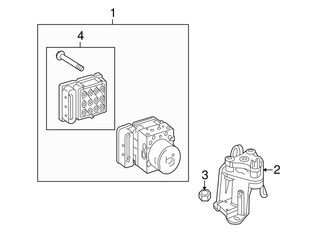 212-431-98-12 - ABS Pump Assembly 2014 Mercedes-Benz | Mercedes-Benz ...