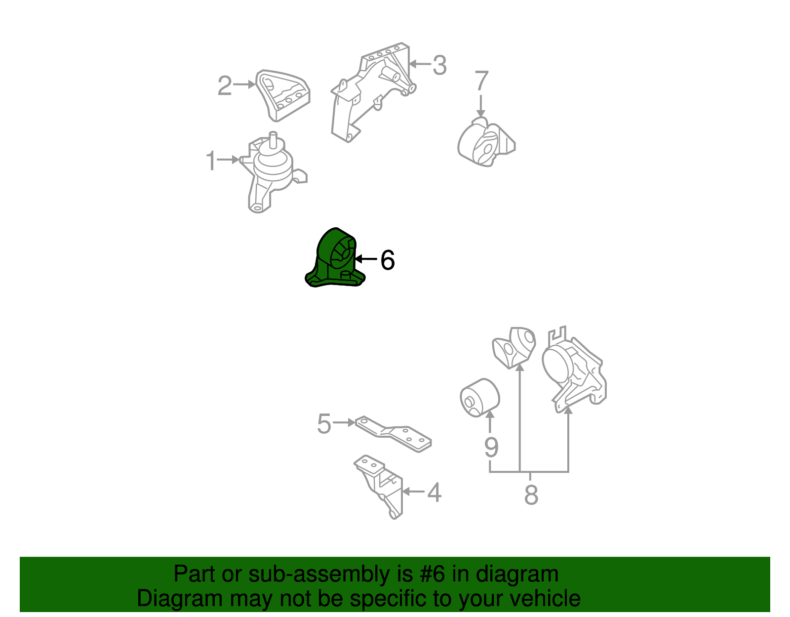 21910-2E002 - Front Mount 2005-2010 Kia Sportage | Kia.Parts Store