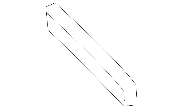 2016-2019 Mazda MX-5 Miata Weatherstrip Retainer - Passenger Side (RH ...