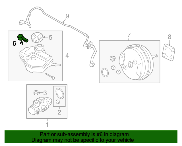 Genuine BMW 34-33-6-873-451 | Warning Switch | FREE Shipping on Most ...