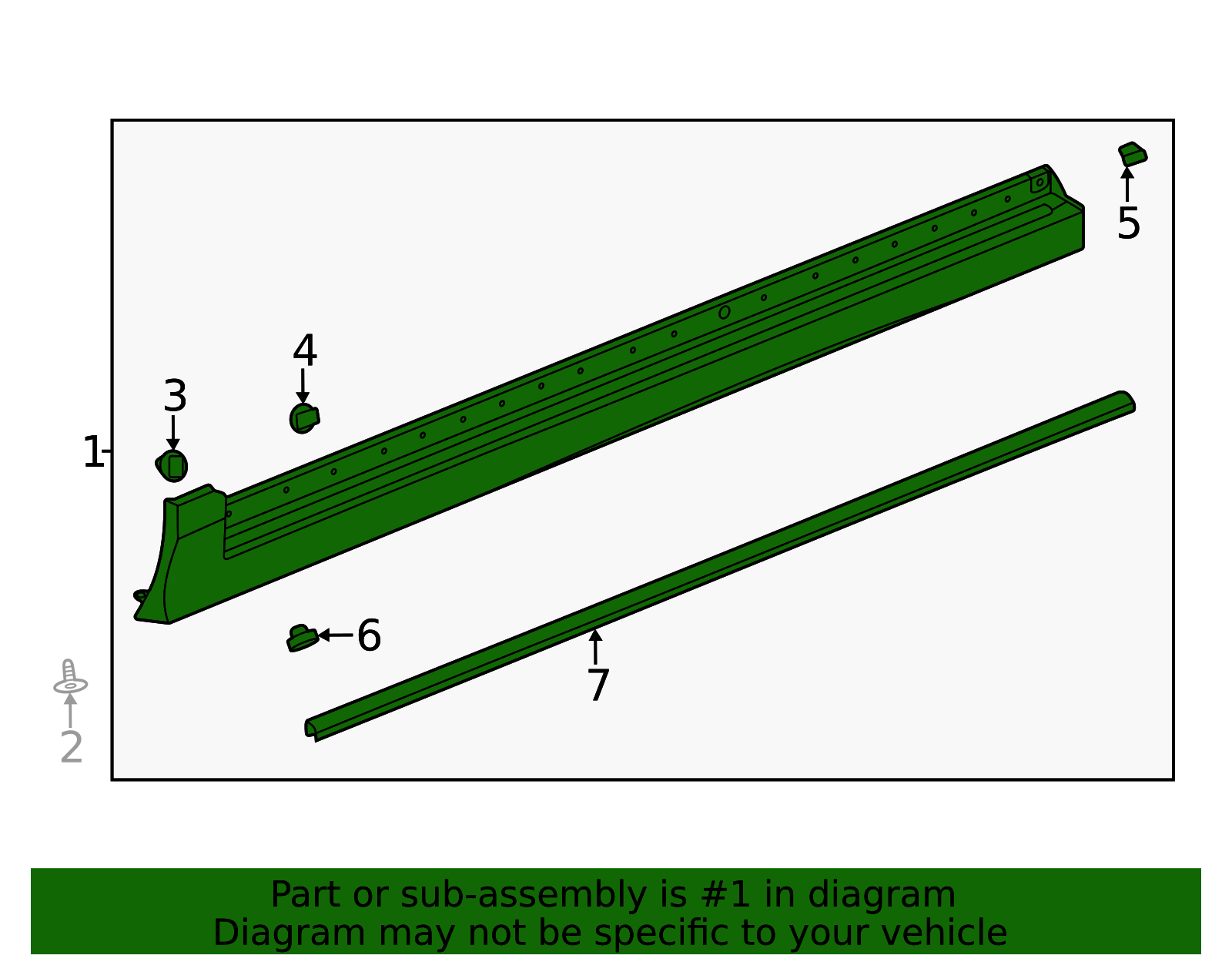 2020-2023 Buick Encore GX Passenger Side Rocker Panel Molding 42810349 ...