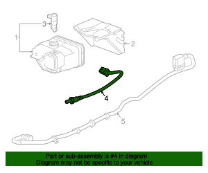 2017-2024 GM Heated Oxygen Sensor 12667438 GM | GMPartsDirect.com