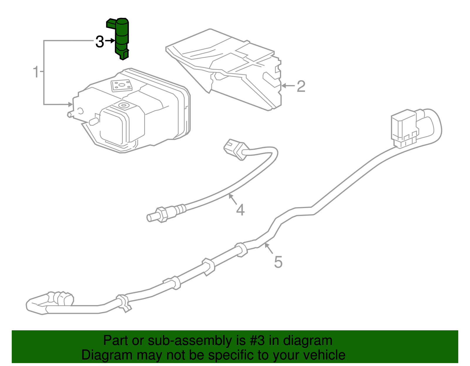 2012-2025 GM Vapor Canister Vent Solenoid 85123399 | Chevy OEM Parts