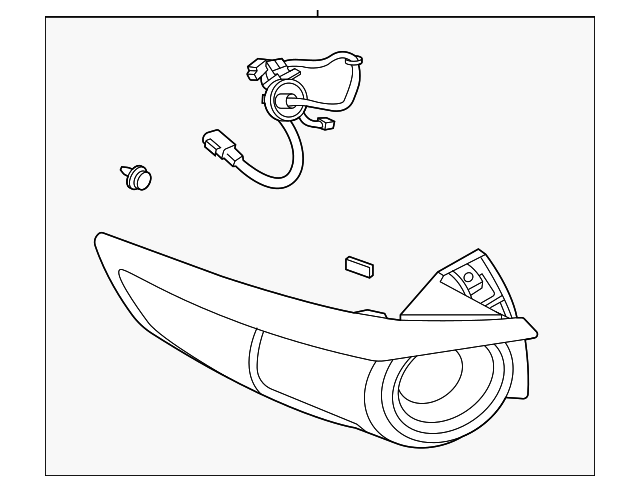 2020 Mazda CX-30 Tail Lamp Assembly DGH9-51-150A | TascaParts.com