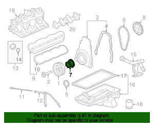 1997-2020 GM Crankshaft Gear 12556582 | TascaParts.com