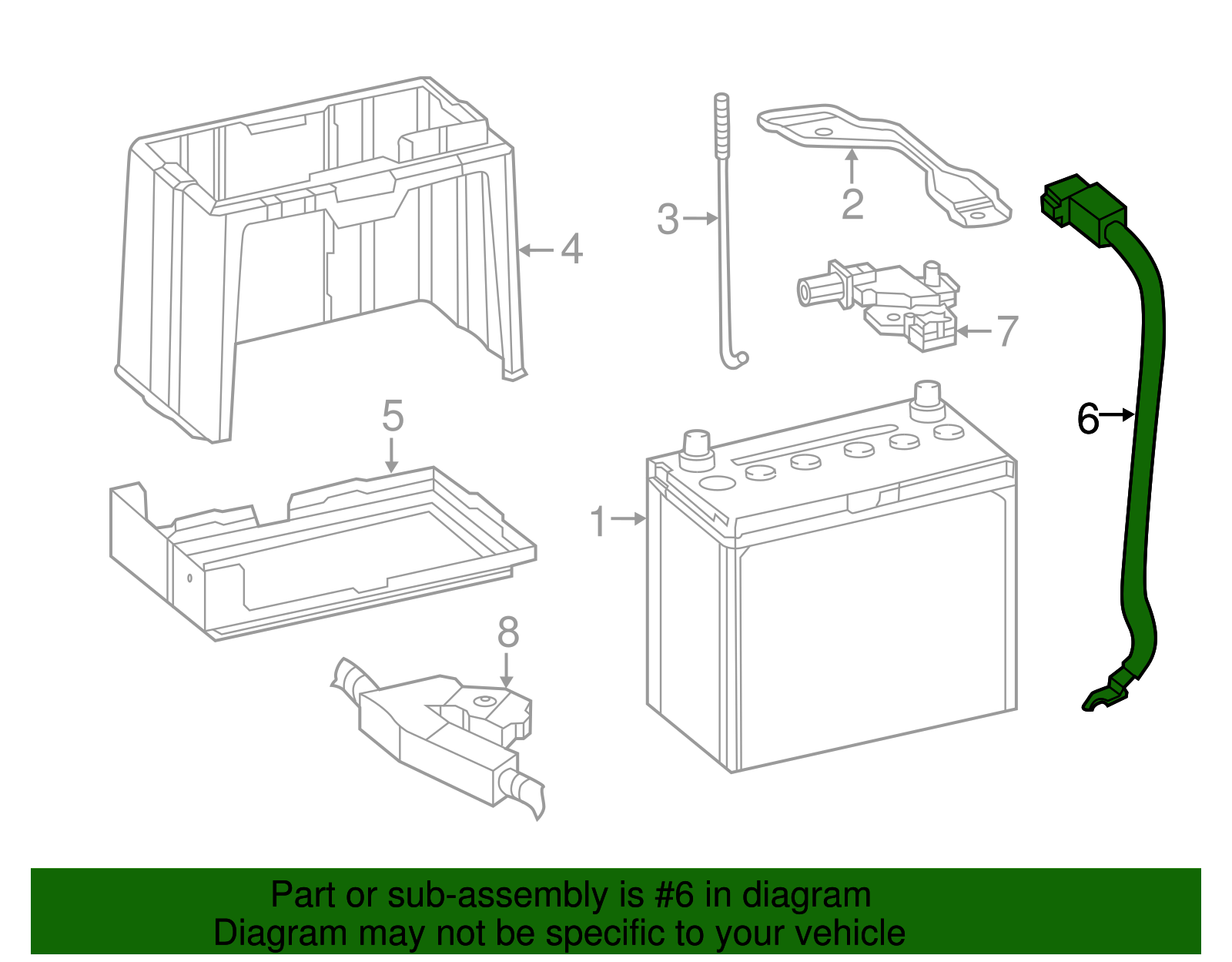 32111-R5A-A00 - 2012-2014 Honda CR-V - Sub-Wire Starter | Honda Car ...