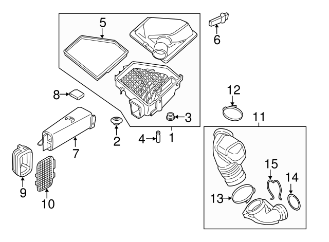 13718601682 - 2016-2021 BMW Resonator Assembly (13-71-8-601-682) | BMW ...