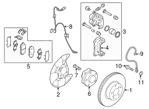 26296FJ020 - Brake Pads Front 2014-2020 Subaru | Subaru Parts Quick