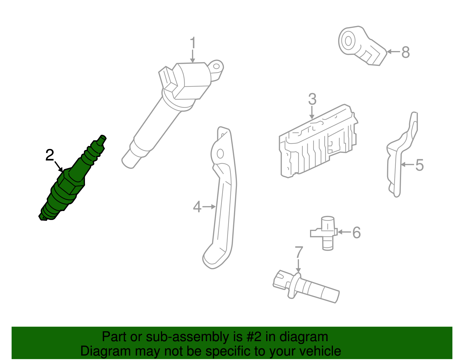 2012-2018 Toyota Genuine Toyota Avalon Camry RAV4 Hybrid 2.5L Iridium ...