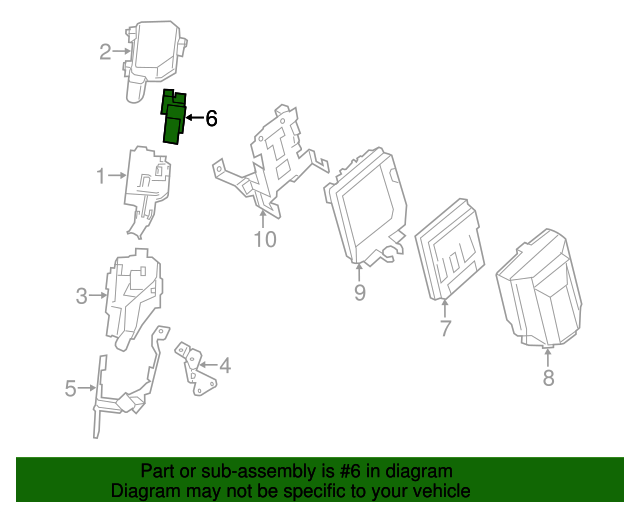 2011-2020 Infiniti Relay 25230-7995A | OEM Parts Online