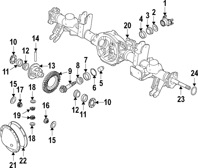 2010-2013 Mopar Companion Flange 05127609AD | Mopar Parts Canada