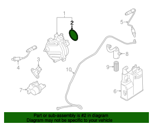 Genuine BMW 07-11-9-906-673 | A.I.R Pump O-Ring | FREE Shipping on Most ...