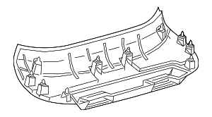 Toyota Lift Gate Trim 64781-WAA02 | Auto Parts