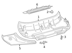 Toyota Lift Gate Trim 64781-WAA02 | Auto Parts