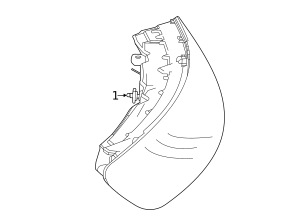 190-906-50-00-64 - Tail Lamp Assembly 2016-2019 Mercedes-Benz ...