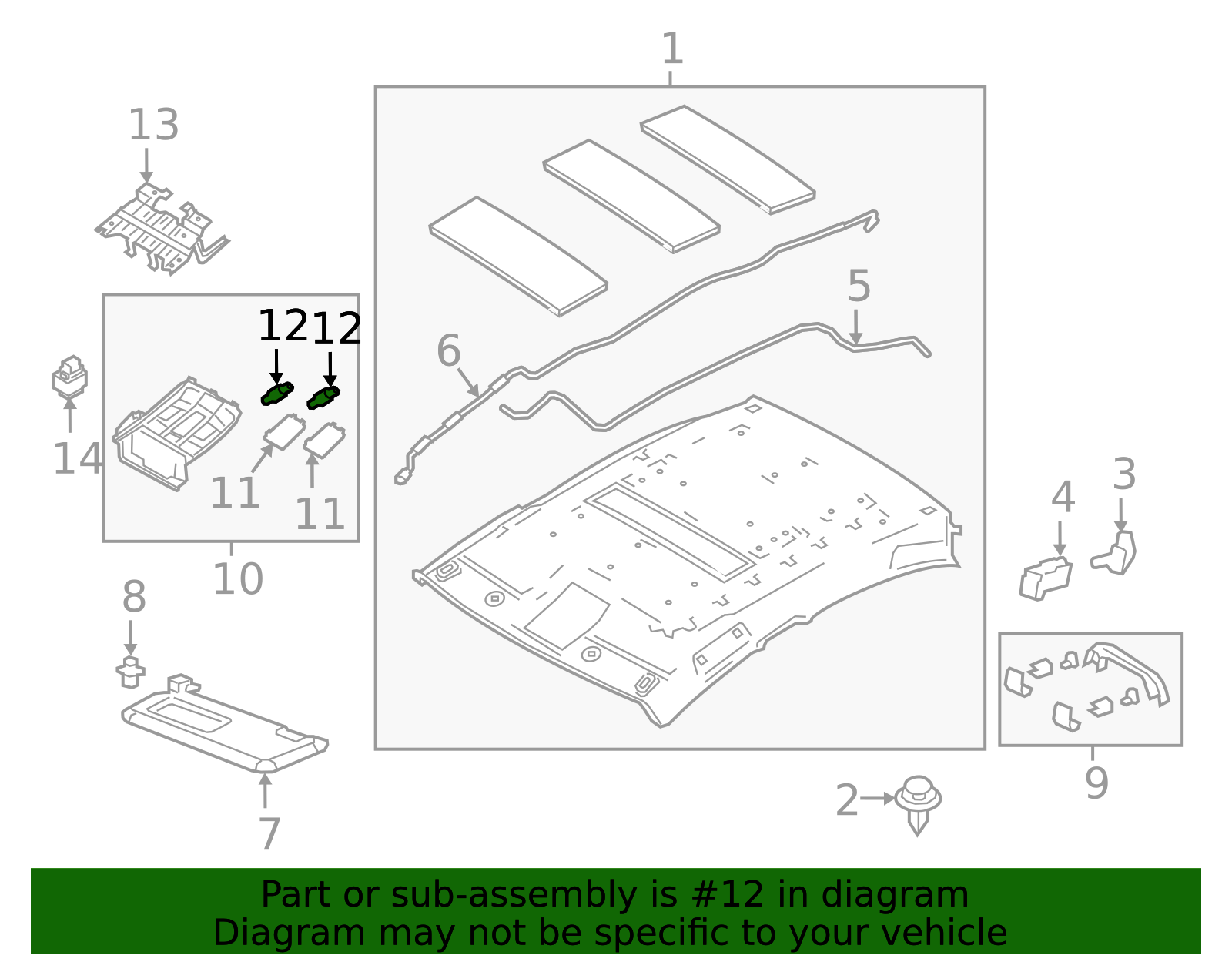 2016-2020 Toyota Map Lamp Bulb 90118-WB706 | Elmhurst Toyota Parts
