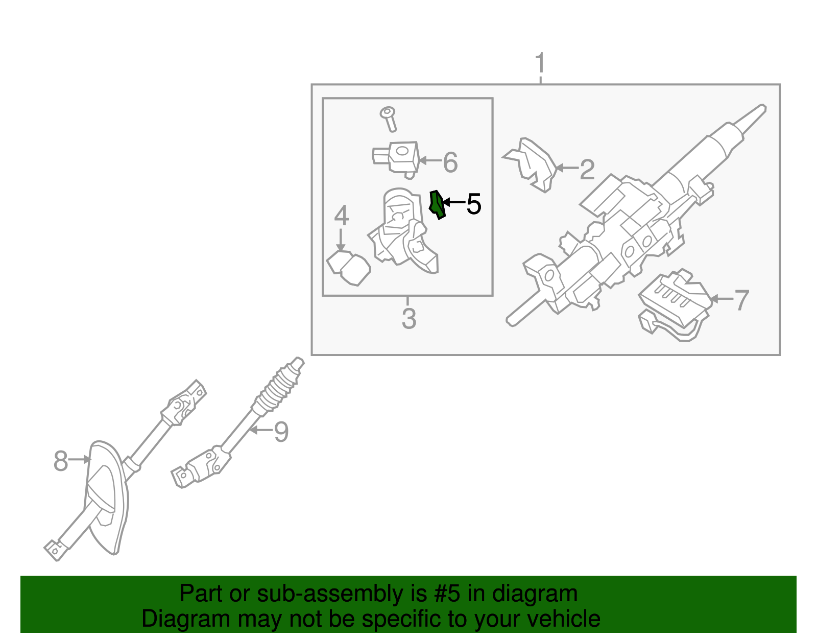 2005-2024 Toyota Warning Switch 84052-71010 | OEM Parts Online