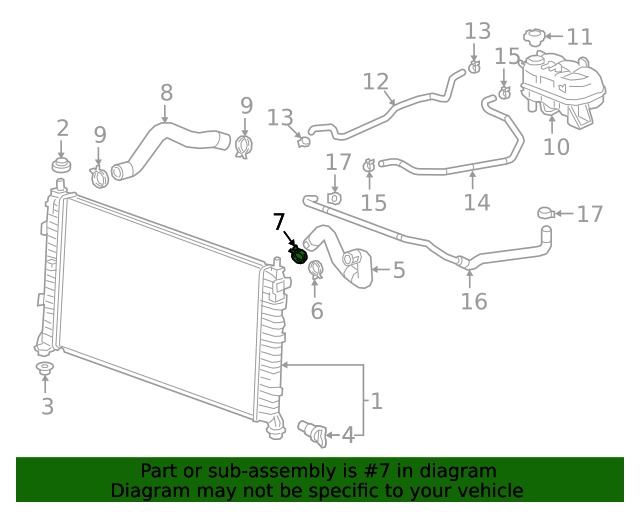 2009-2024 GM Multi-Purpose Clamp 11610421 GM | GMPartsDirect.com