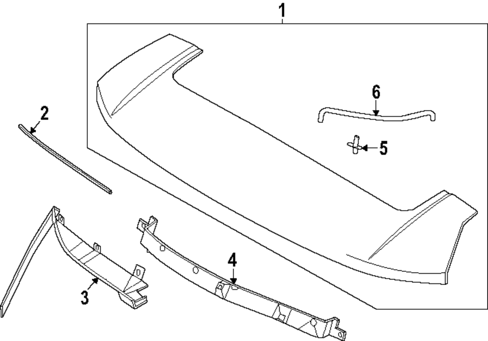 2024-2025 Hyundai Santa Fe Side Trim 872M1-R6000-EBR | Retail ...
