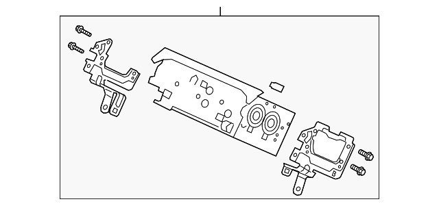 39171-TXM-A01 - Audio Unit Assembly Base (Pioneer) - 2019-2021 Honda ...