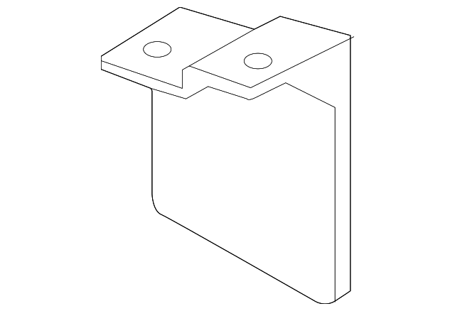 2011-2015 Nissan Rear Deflector 76856-1VK0A | Nissan Parts OEM