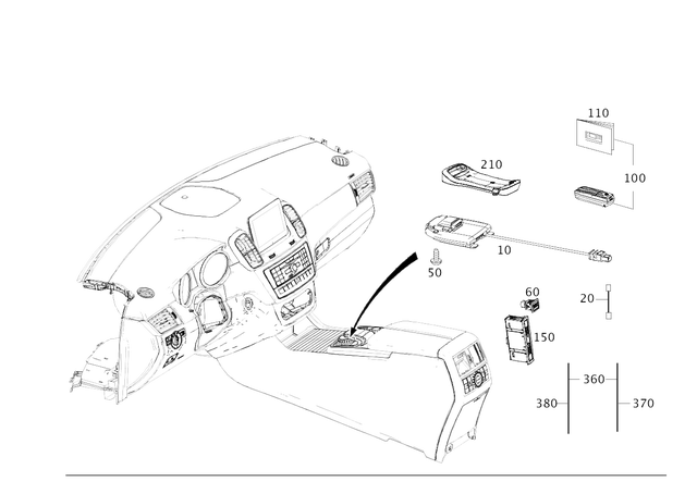 172-820-20-00 - Connection Unit 2012-2020 Mercedes-Benz | Mercedes-Benz ...