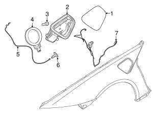 61129429531 - 2019-2020 BMW i8 Charging Port (61-12-9-429-531) | BMW of ...
