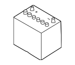 1998-2002 Subaru Forester Battery SOA821B400 | TascaParts.com