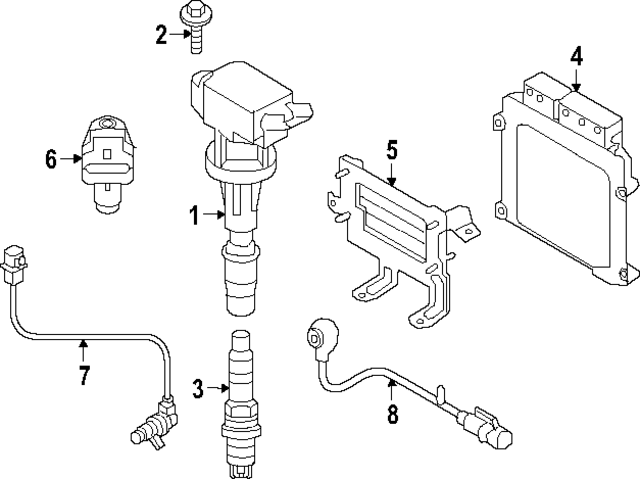 18871-11075 - Spark Plug 2023-2024 Kia Niro | Kia.Parts Store