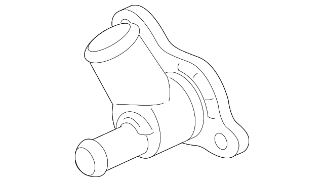 HL3Z-8592-A - Water Outlet 2017-2025 Ford | Ford Parts Direct