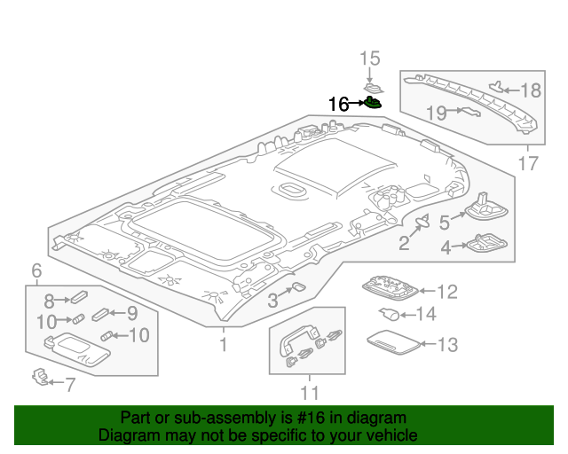 83203-TRT-A00ZB - Cap, Microphone Unit *YR449L* (Cashmere Ivory) - 2017 ...