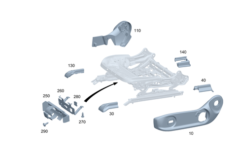 Covers and Bracket for Fire Extinguisher for 2024 Mercedes-Benz CLA250 ...