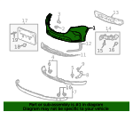 2023-2024 Buick Enclave Bumper Cover 86514600 GM | GMPartsDirect.com