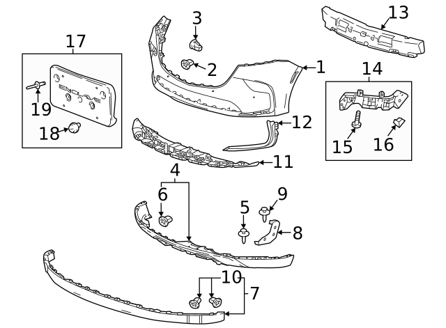 2022 Buick Enclave Stiffener 85538487 | GMPartsDirect.com