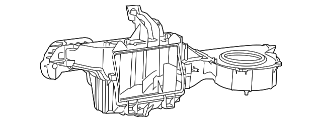 2014-2021 Mopar AC & Heater Case 68238032AA | TascaParts.com