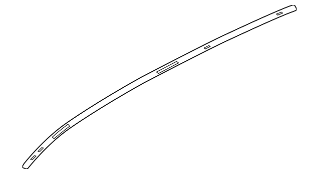 2006-2010 BMW Roof Molding 51-13-7-124-260 | OEM Parts Online