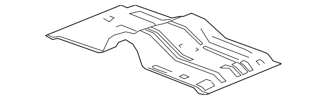 84362531 - Front Floor Panel 2019-2024 GM | Gateway Buick GMC Parts