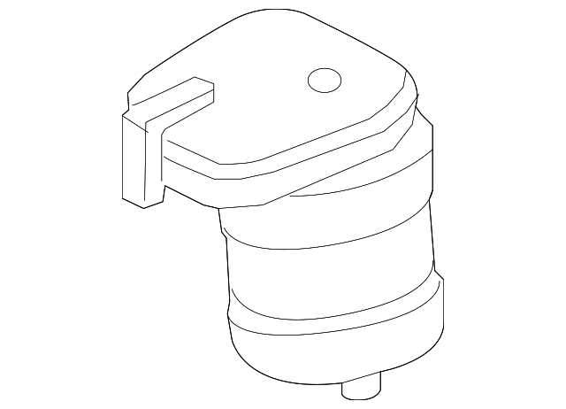 2019-2023 Porsche Cayenne Air Spring 9Y0-616-002-C | Sunset Porsche Parts