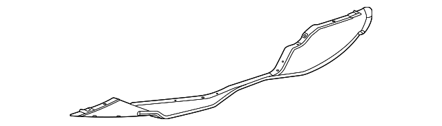 2020-2025 Chevrolet Corvette Diffuser 85525476 GM | GMPartsDirect.com