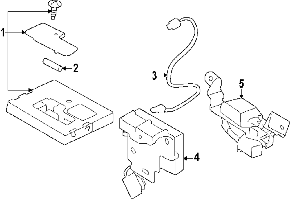 2024 Subaru Impreza Adapter 86273FN030 | Subaru Parts Quick
